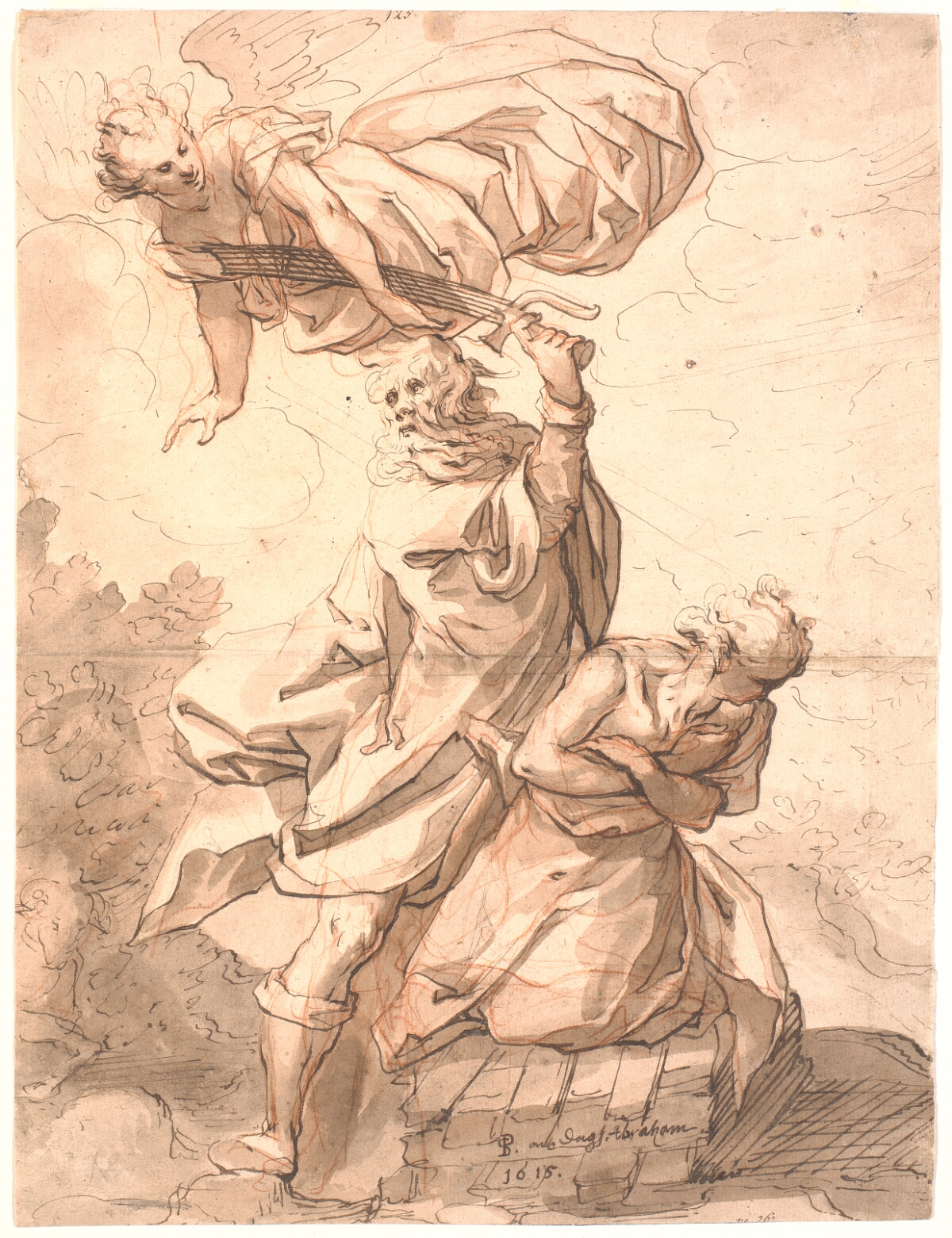 Abrahams ofring af Isak, 1615, Philipp Scheidemann, Peter Schmidt | SMK ...