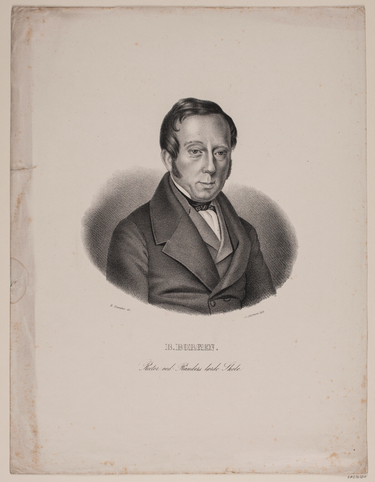 Bonaparte Borgen, 1843, Geskel Saloman, Nathan Henriques | SMK Open