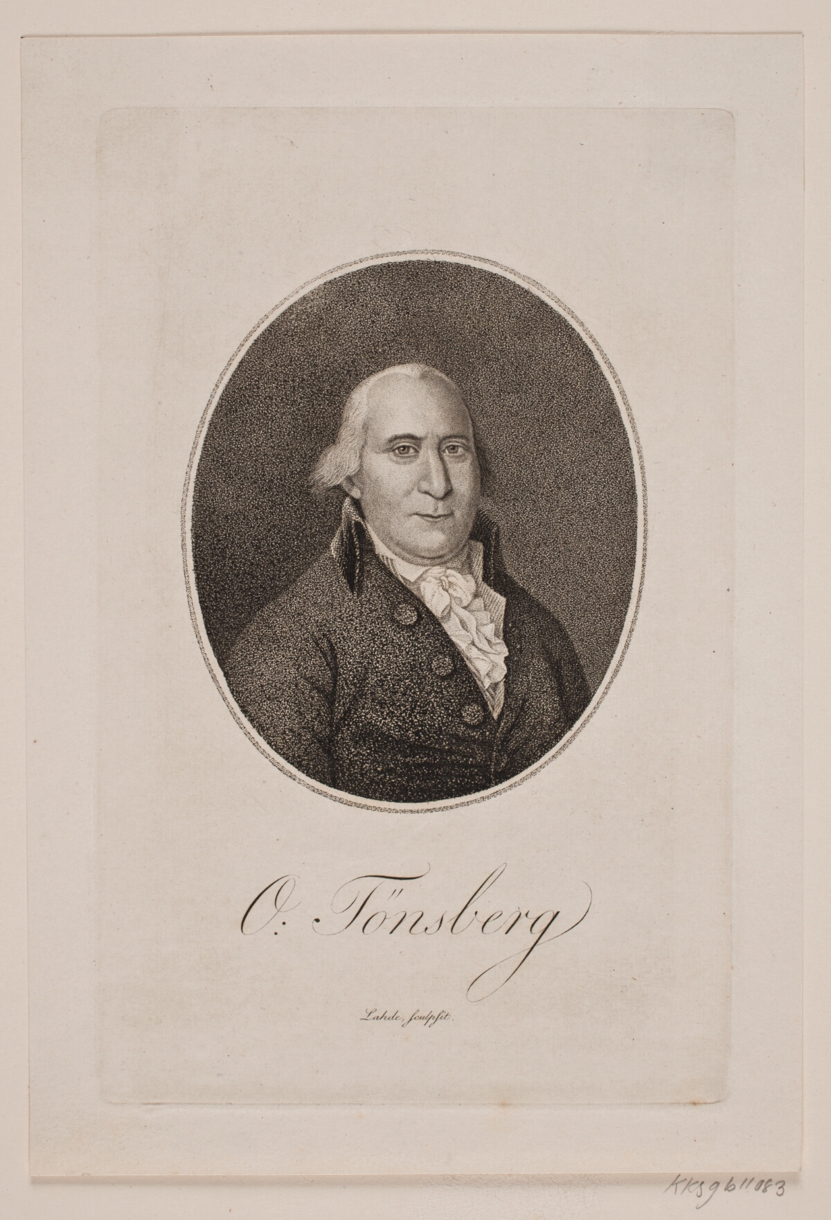 Otto Thott Tønsberg, 1765 – 1833, Gerhard Ludvig Lahde | SMK Open