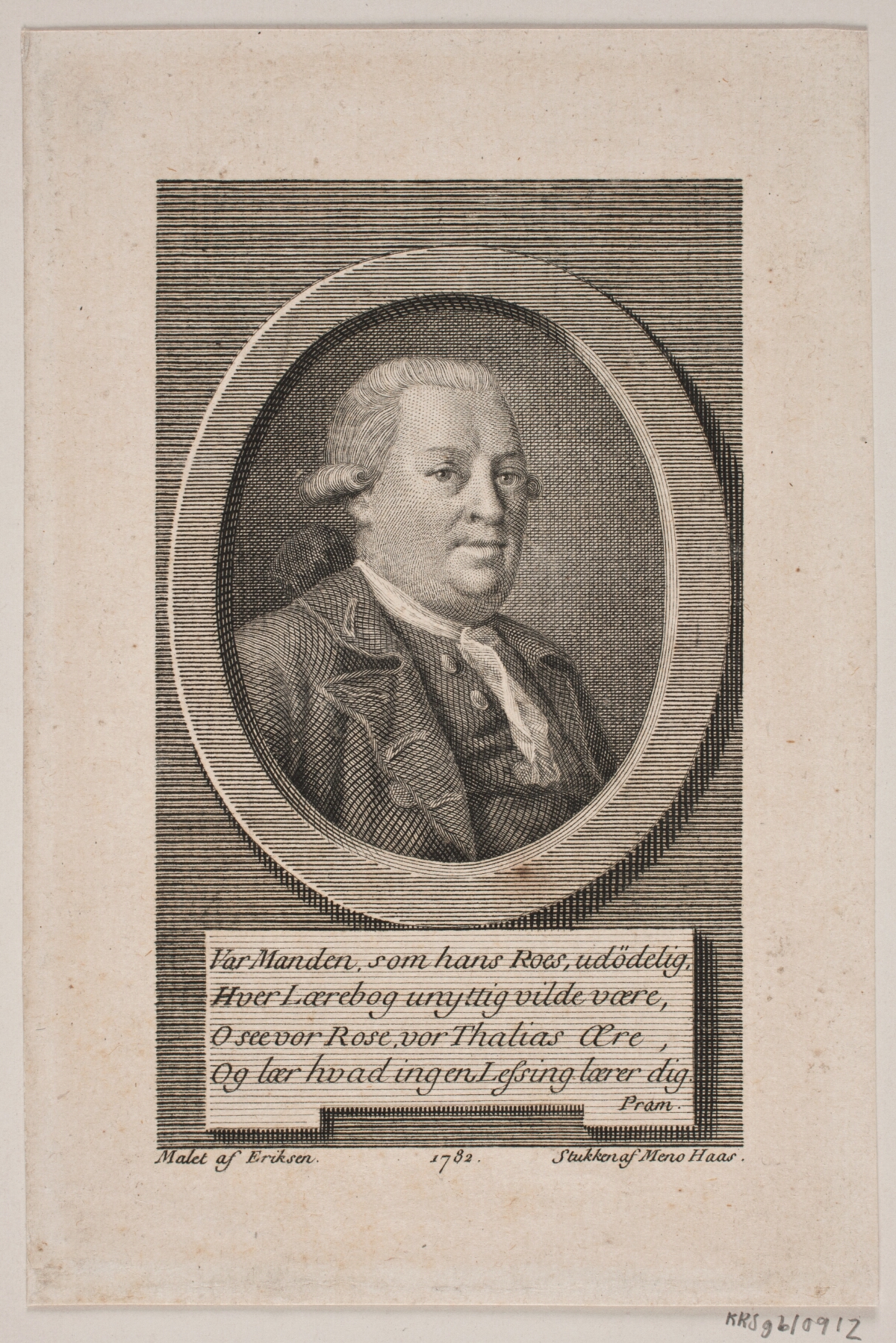 Christopher Paul Rose, 1782, Meno Haas, Vigilius Eriksen | SMK Open