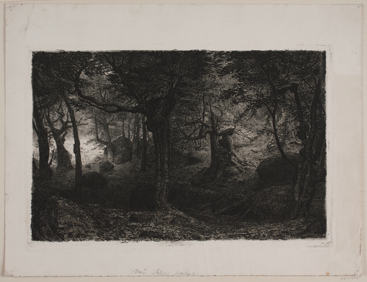 Troldeskoven, 1893, Niels Skovgaard | SMK Open
