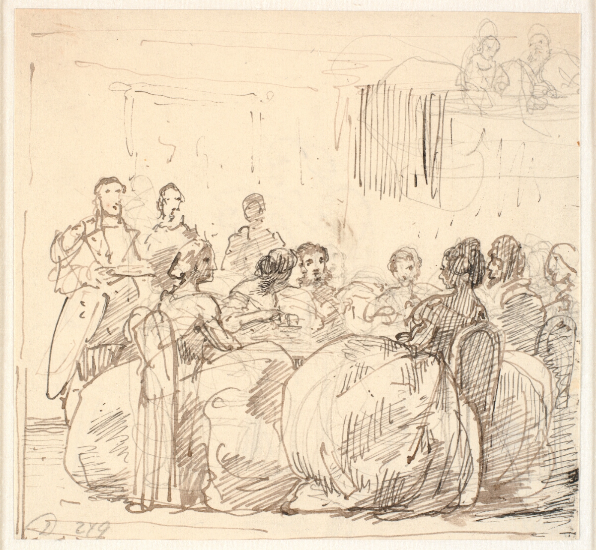 I den fine verden, 1810 – 1873, Wilhelm Marstrand | SMK Open