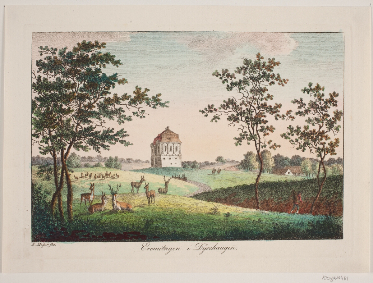 Eremitagen i Dyrehaven, 1763 – 1809, Elias Meyer | SMK Open