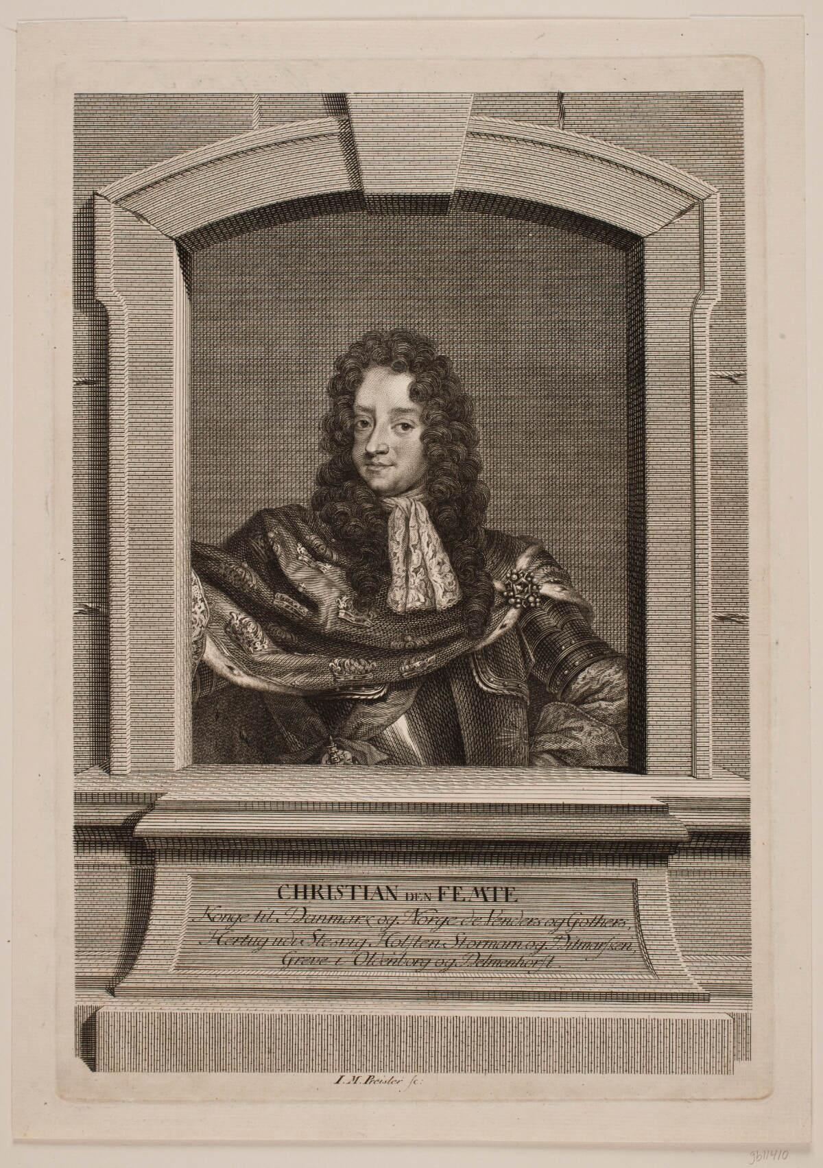 Kong Christian V, 1768 – 1771, Johan Martin Preisler, Jacob d' Agar ...