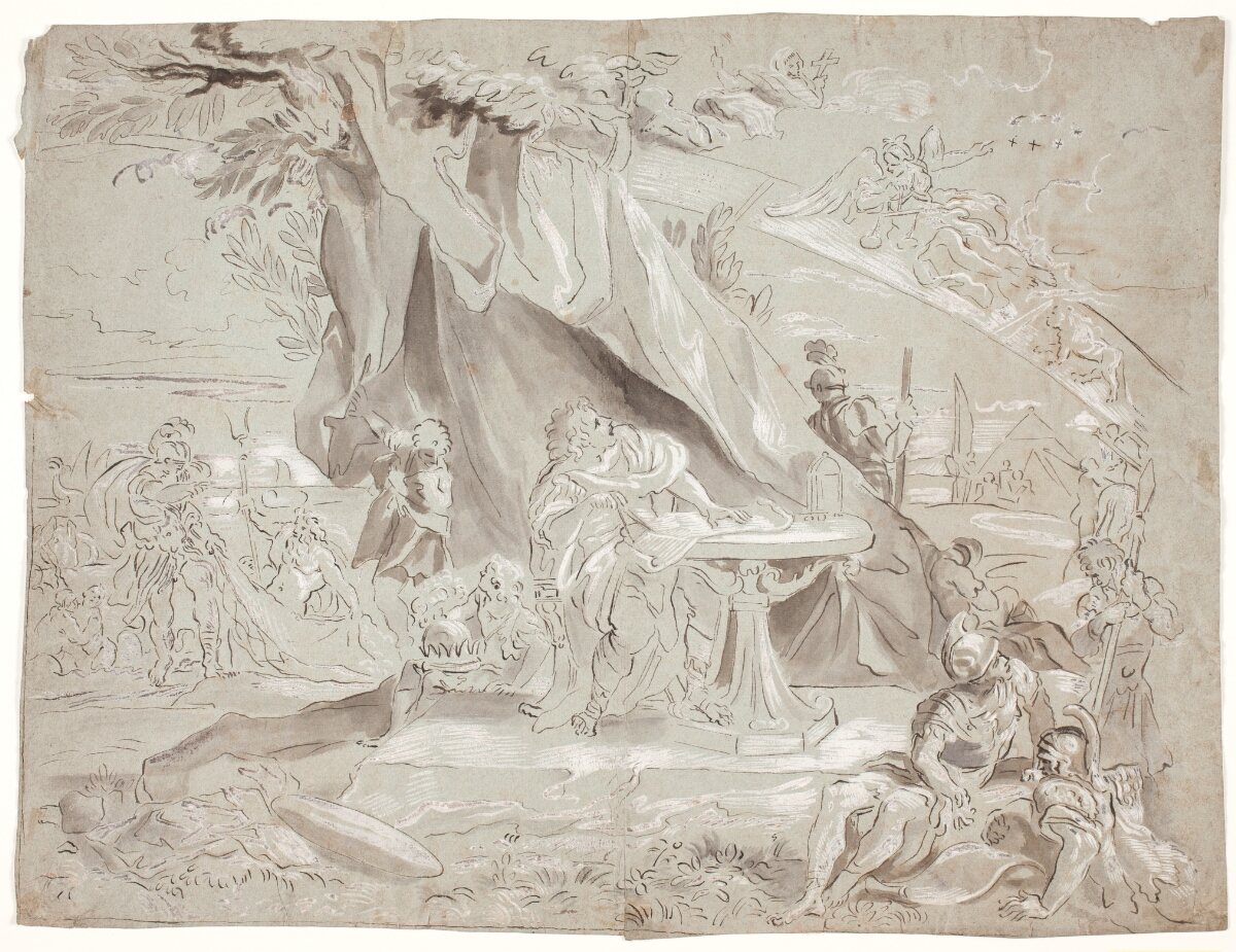 Allegorisk komposition, 1671 – 1738, Hendrik Krock | SMK Open