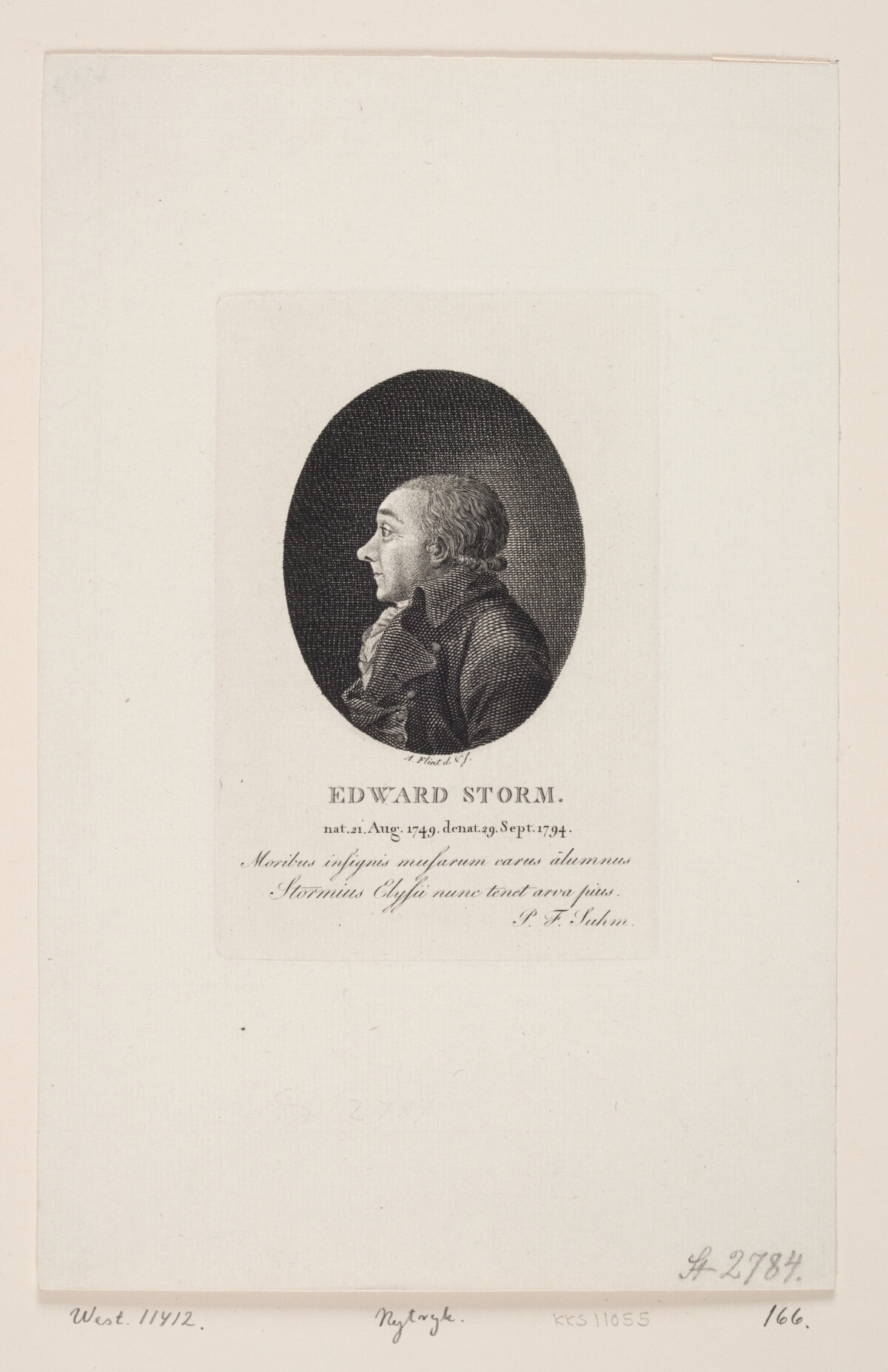 Edvard Storm, 1767 – 1824, Andreas Flint | SMK Open